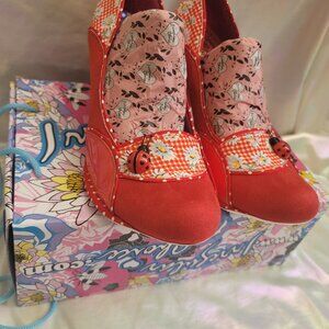 Irregular Choice | Shoes | Irregular Choice Future Ladybug 2 Mid Heel ...